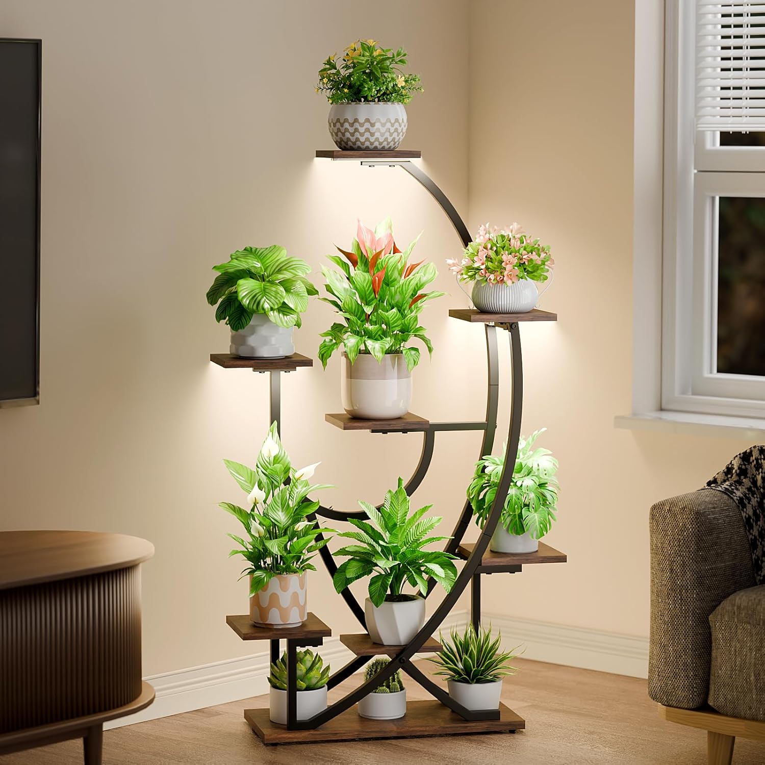 Selene Crescent Stand – Leafy Ladder