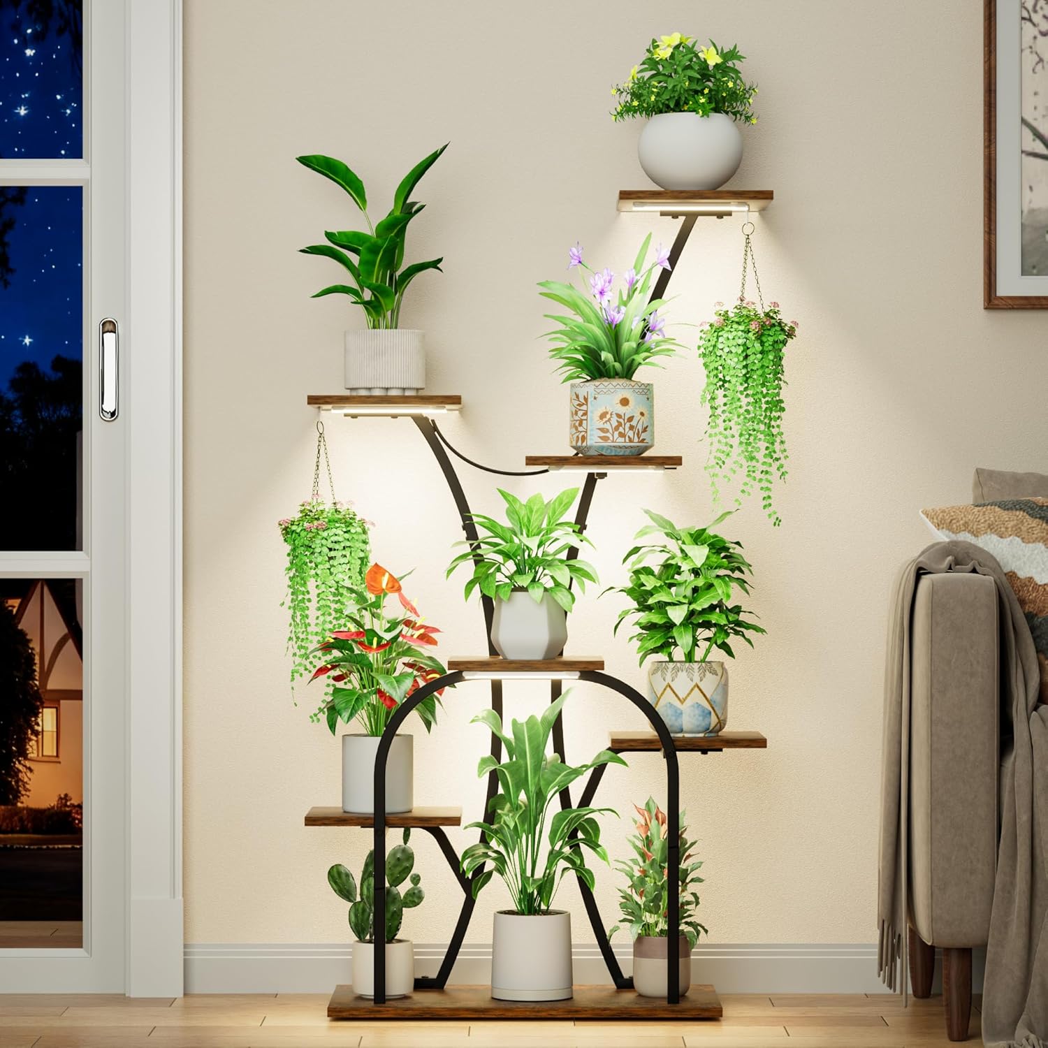 Lunara Canopy Stand – Leafy Ladder