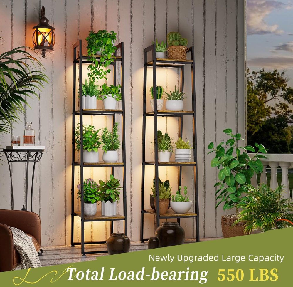 The Evergreen Glow Stand – Leafy Ladder